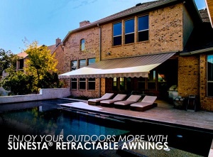 Enjoy Your Outdoors More With Sunesta® Retractable Awnings