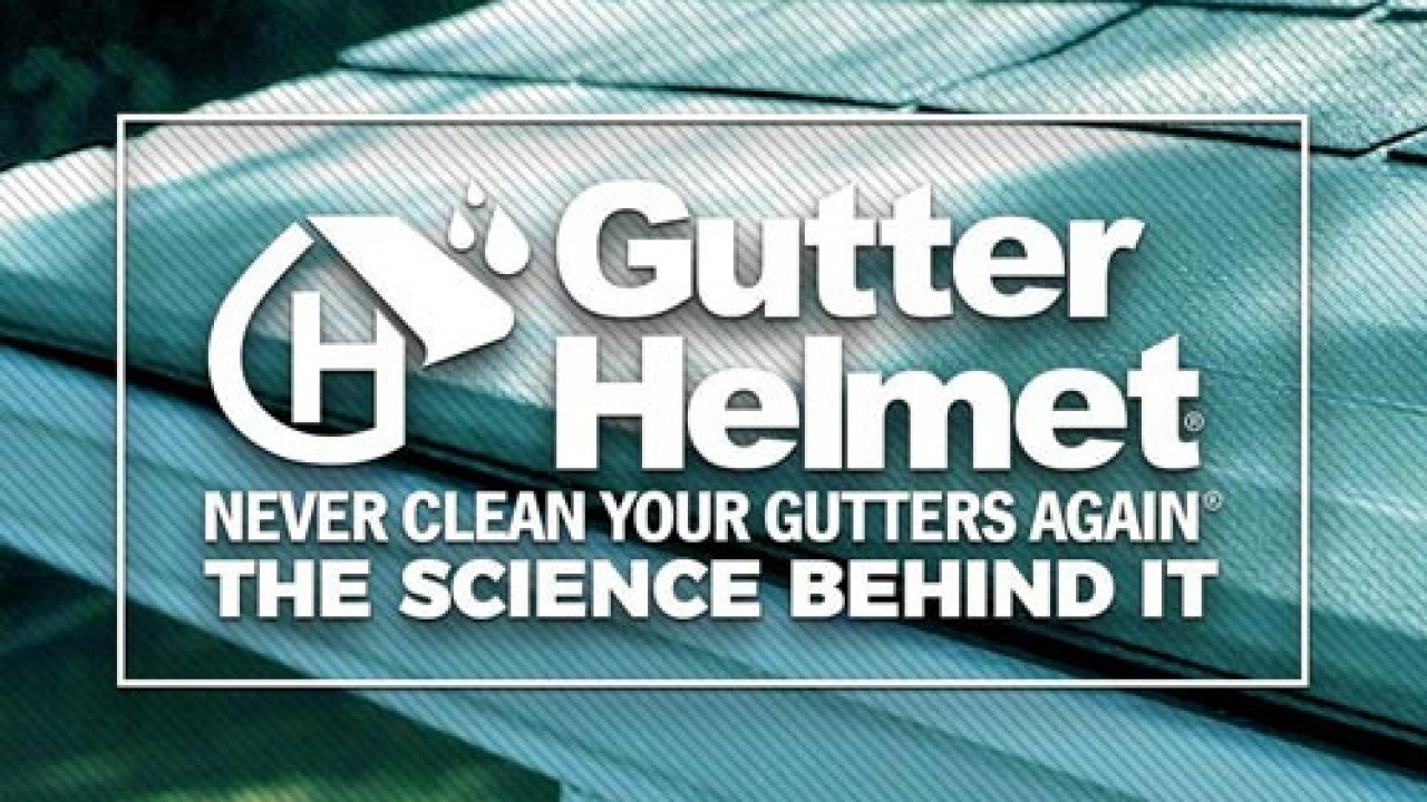 Gutter Helmet Logo Have The Gutter Helmet System Installed This